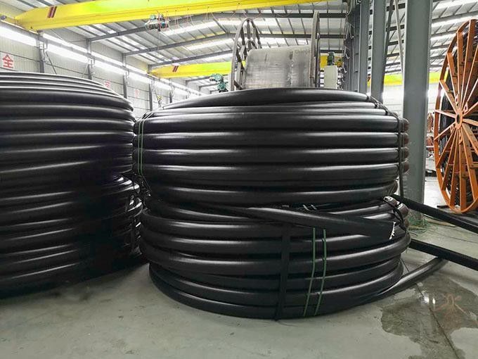Tensile Resistant Solid Wall PVC Pipe , Continuous Composite Pipe Systems