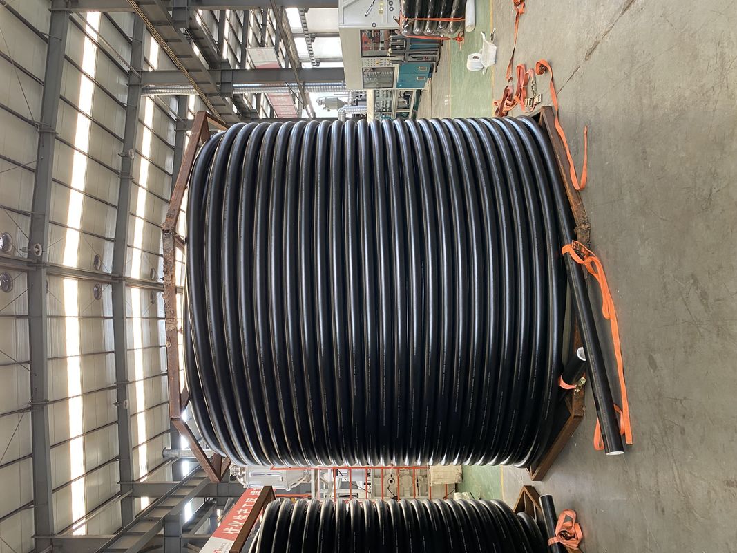 FRP Ultra High Polymer Continuous Composite Pipe Plastic Black PE ...
