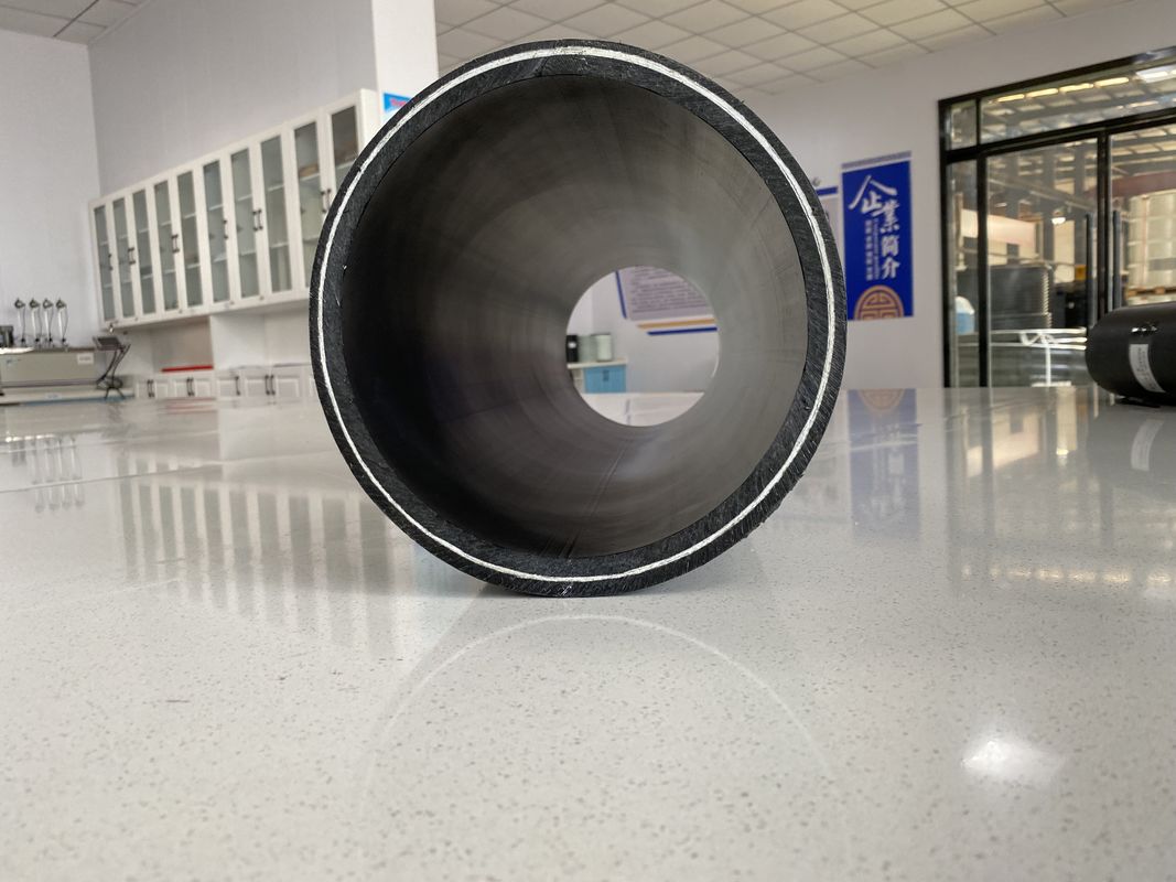 Fiberglass PVC Flexible Ultra High Polymer Continuous Composite Pipe ...
