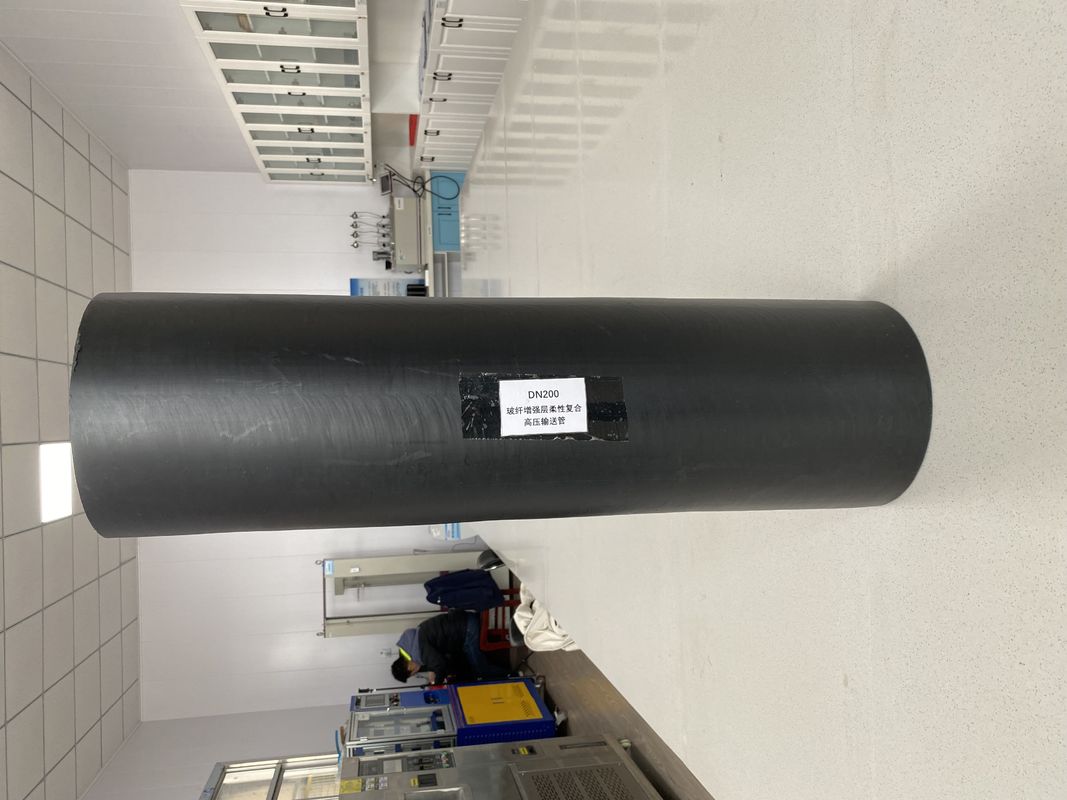 Fiberglass PVC Flexible Ultra High Polymer Continuous Composite Pipe ...