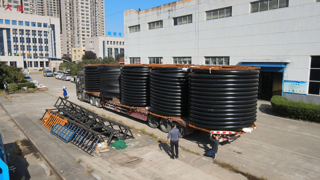 Fiberglass PVC Flexible Ultra High Polymer Continuous Composite Pipe ...