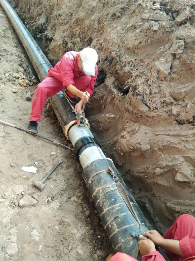 Fiberglass PVC Flexible Ultra High Polymer Continuous Composite Pipe ...