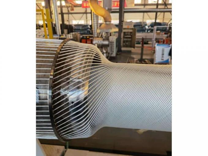 Fiberglass PVC Flexible Ultra High Polymer Continuous Composite Pipe ...
