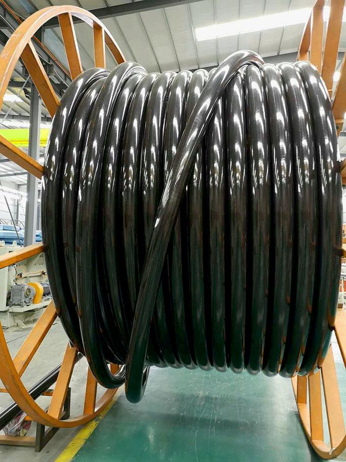 Fiberglass PVC Flexible Ultra High Polymer Continuous Composite Pipe ...